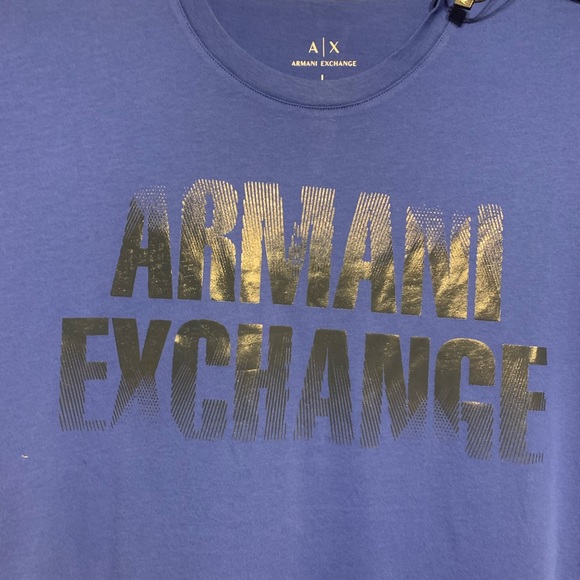 A/X Armani Exchange | Shirts | Ax Armani Exchange Mens Logo Tshirt ...